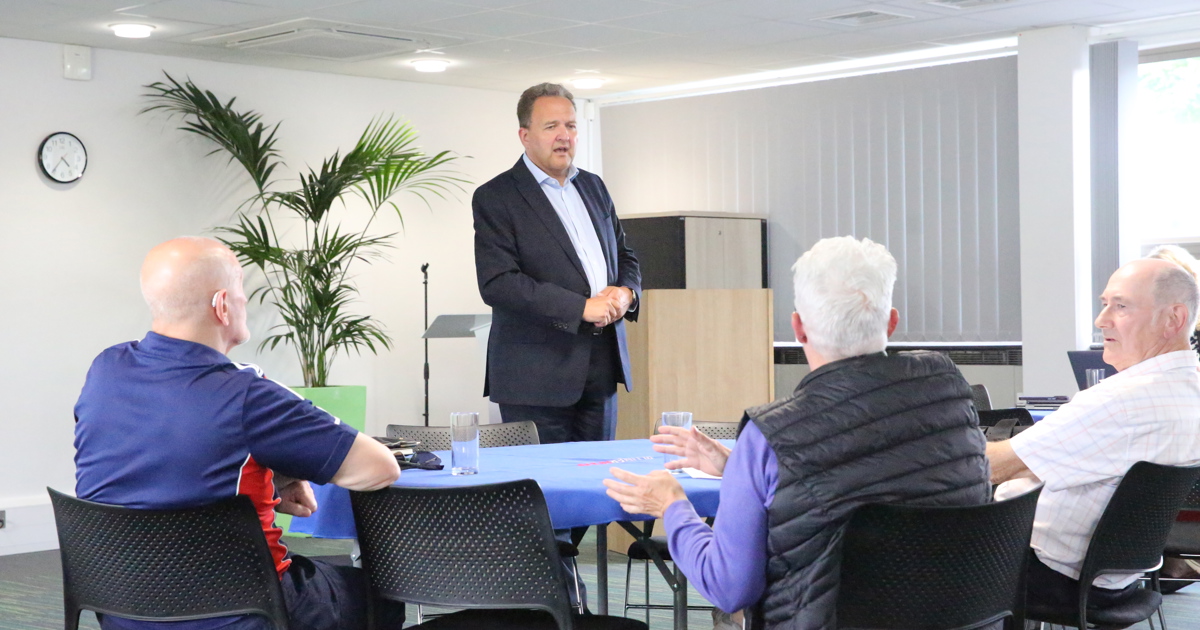 Jonathan meets PCH Shareholders at Q&A session